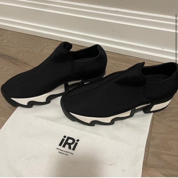 Iri | Shoes | Iri Unisex Black Outline Neoprene Sneaker | Poshmark